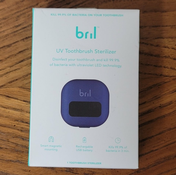 Bril | Wearables | Bril Uvc Toothbrush Sterilizer Purple Rechargeable ...